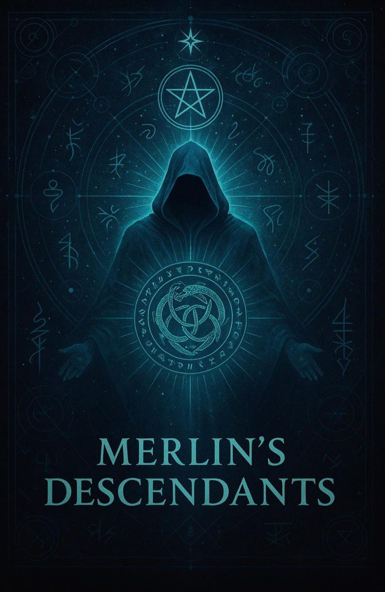 Merlin’s Descendants Activation + Charged Digital Artwork - Etsy