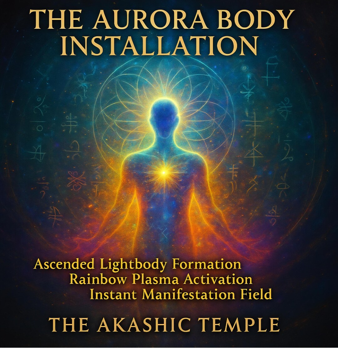The Aurora Body Attunement + Charged Digital Artwork - Etsy
