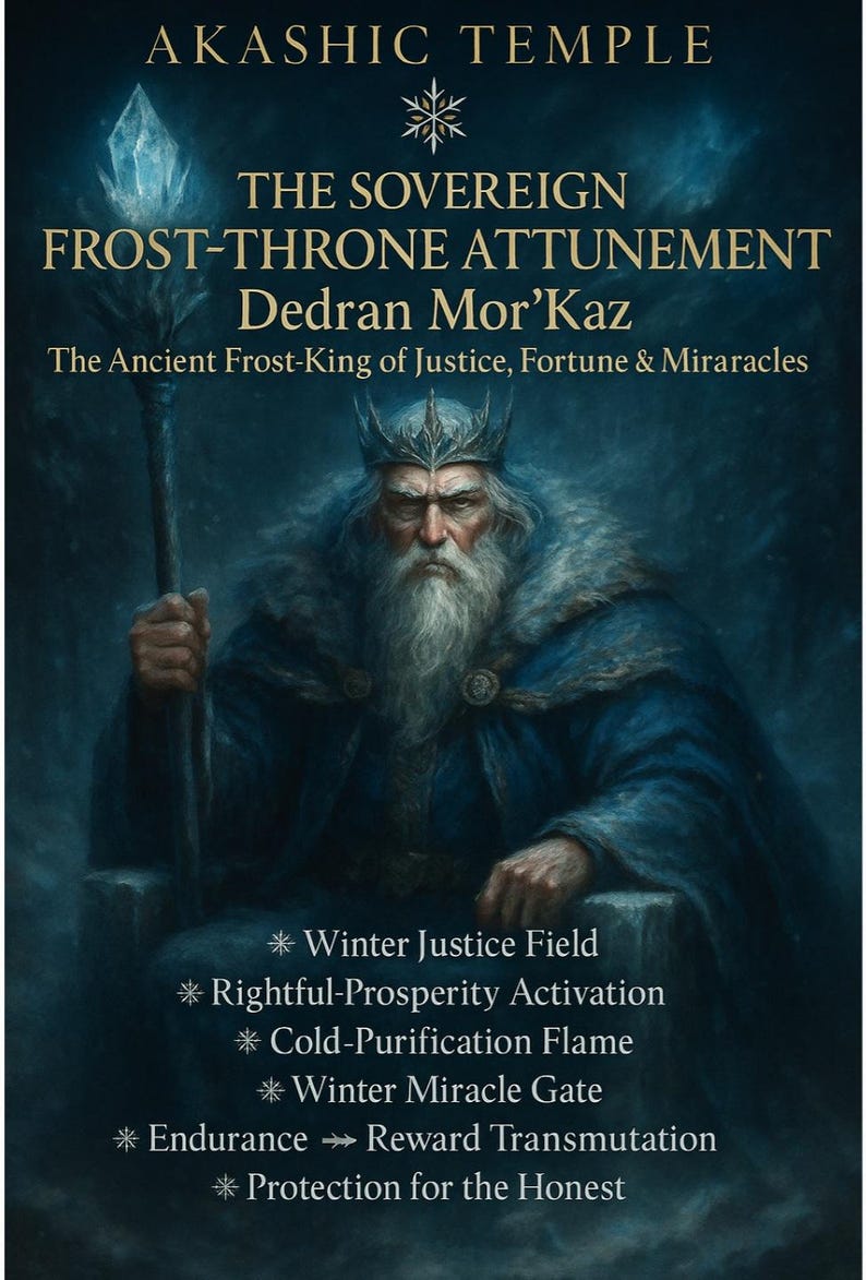 The Sovereign Frost-throne Attunement + Charged Digital Artwork - Etsy