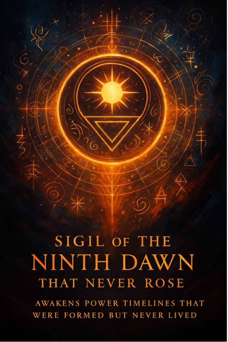 Sigil of the Ninth Dawn That Never Rose Activation Attunement + Charged ...