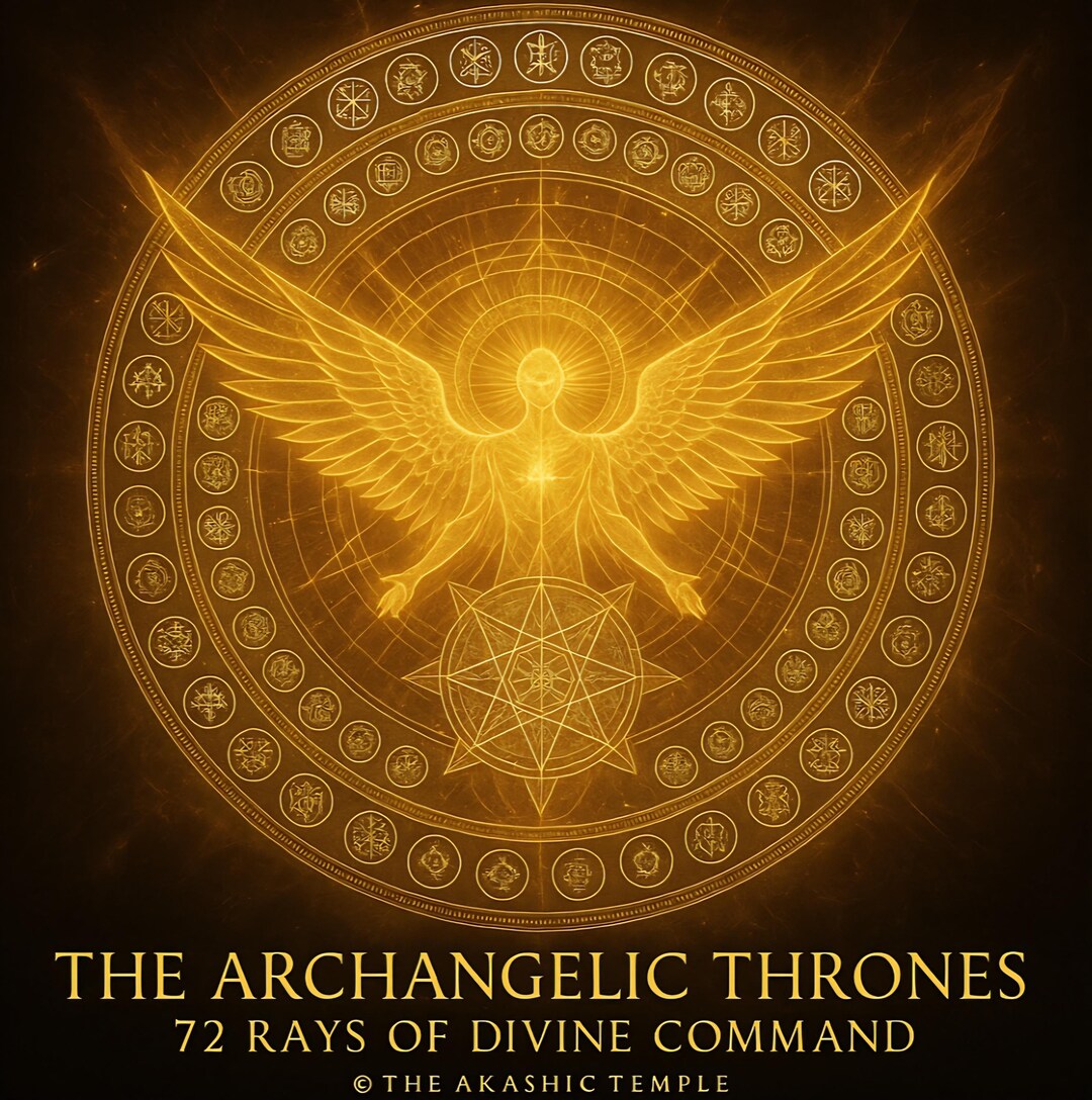 The Archangelic Thrones – 72 Rays of Divine Command Activation ...