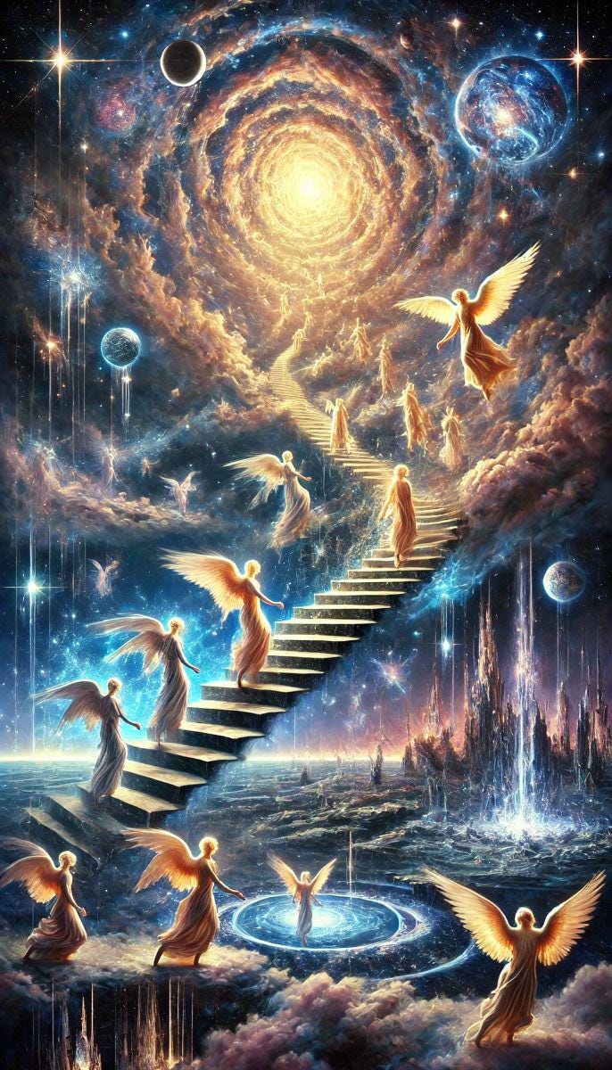 The Seraphim Ladder – Multi-dimensional Ascension Activation + Charged ...