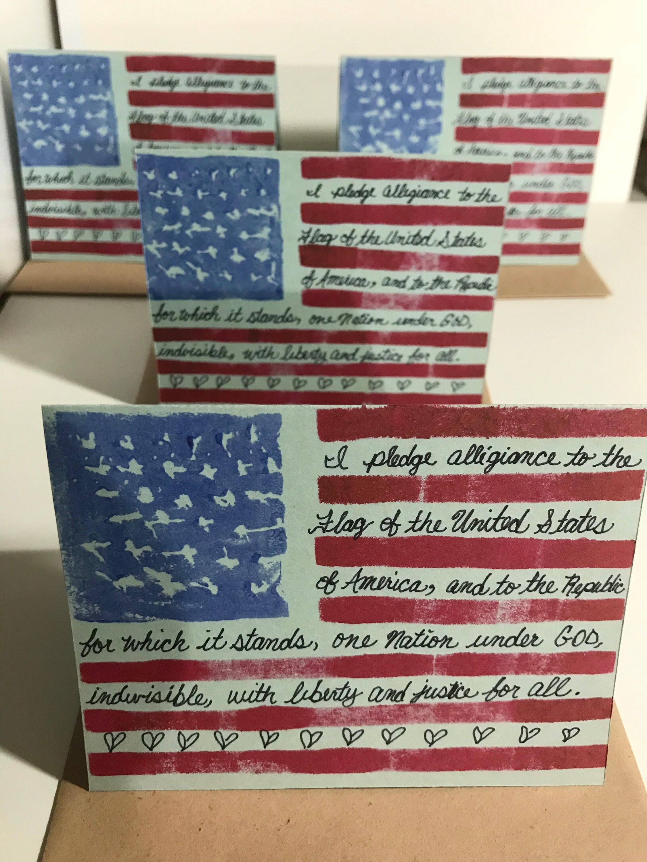 Patriotic Note Cards, Flag Note Cards, America Note Cards, Freedom ...