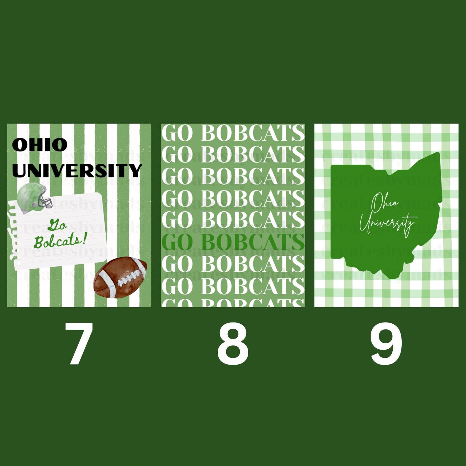 Ohio University Digital Prints, Wall Decor, Dorm, OU - Etsy