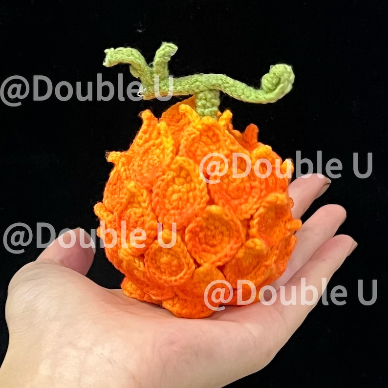 Crochet Devil Fruit Pattern | One Piece Inspired Mera Mera & Gomu Gomu ...
