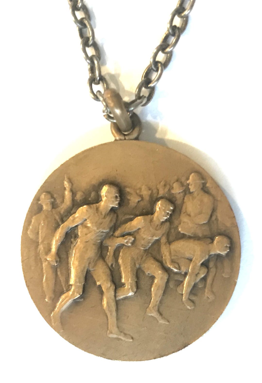 Italian Runners - Necklace for Men/unisex - Vintage Medal - Etsy