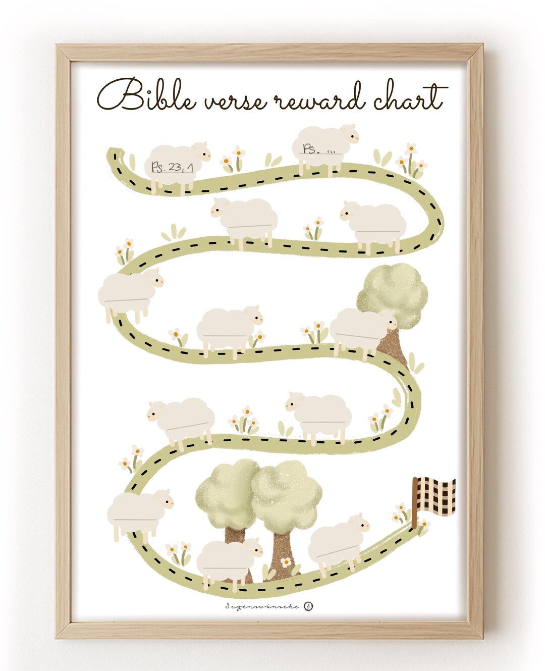 Christian Poster Bible Reward Chart Digital Download Bible Print Baby ...
