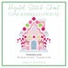 Pastel Gingerbread House - Digital Stitch Chart for Needlepoint - Etsy