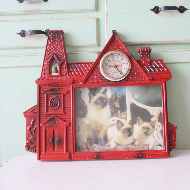 Cat Meow Clock - Etsy