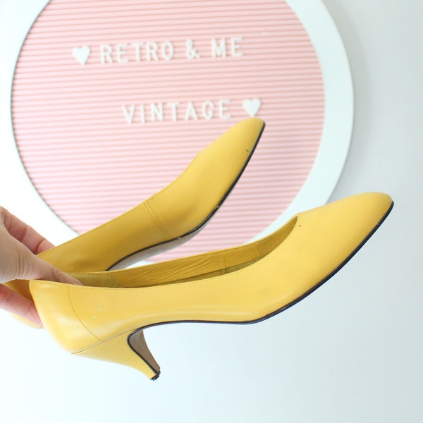 Mustard Heels - Etsy