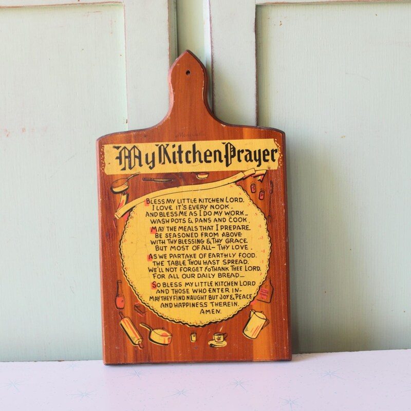 Kitchen Prayer - Etsy