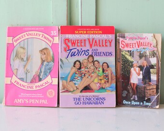 Sweet Valley Twins Books - Etsy