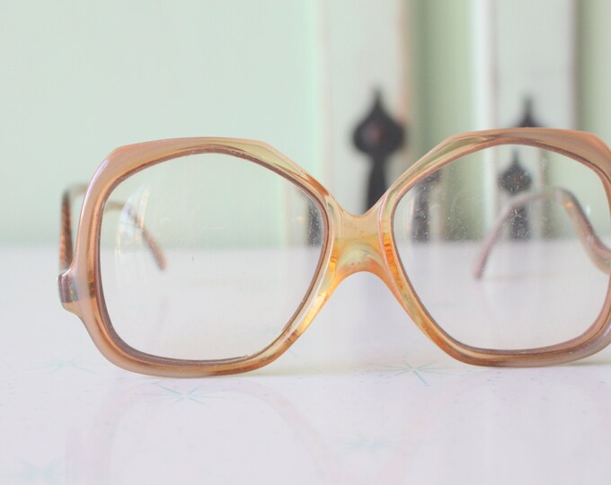 1960s Vintage MOD GIRL Glasses...rare. Womens Eyewear.twiggy. 1970s ...
