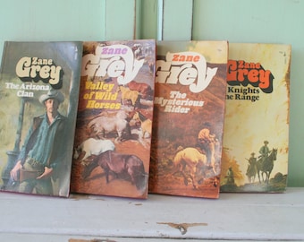 Zane Grey Book Set - Etsy