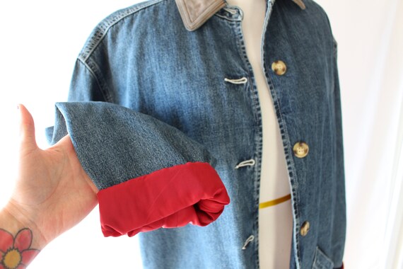 Vintage 1990s Denim Jacket...rad. grunge. hipster. re… - Gem