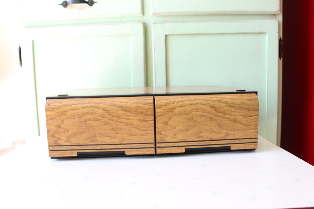 Vintage 1980s VHS Tape Storage Drawer - Home Office Organizer - Etsy