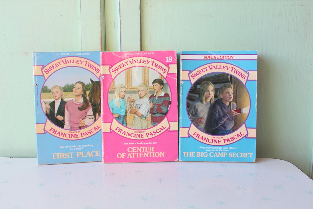 Vintage SWEET VALLEY Twins Book Set of 3....instant Collection. Sweet ...