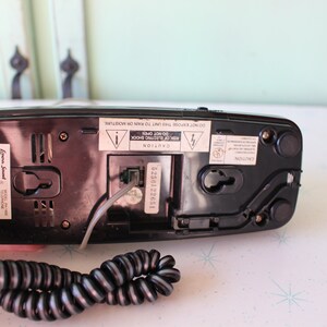 1980s CLEAR Telephone....retro. Mod. Diner. Rad. 80s Phone. Collectible ...