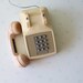 1960s 1970s Beige Cream Rotary Telephone....retro. Diner. Rad. 1970s ...