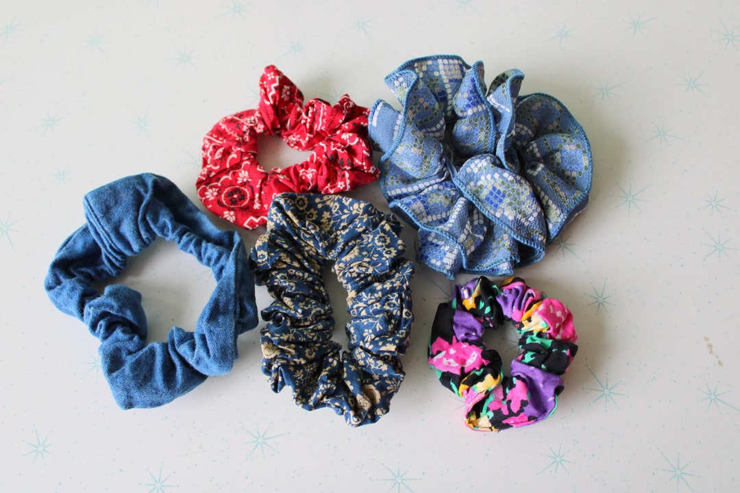 Vintage SET 1980s Hair Bow Lot..funky. Retro. 1980s Prom. Womens. NOS ...