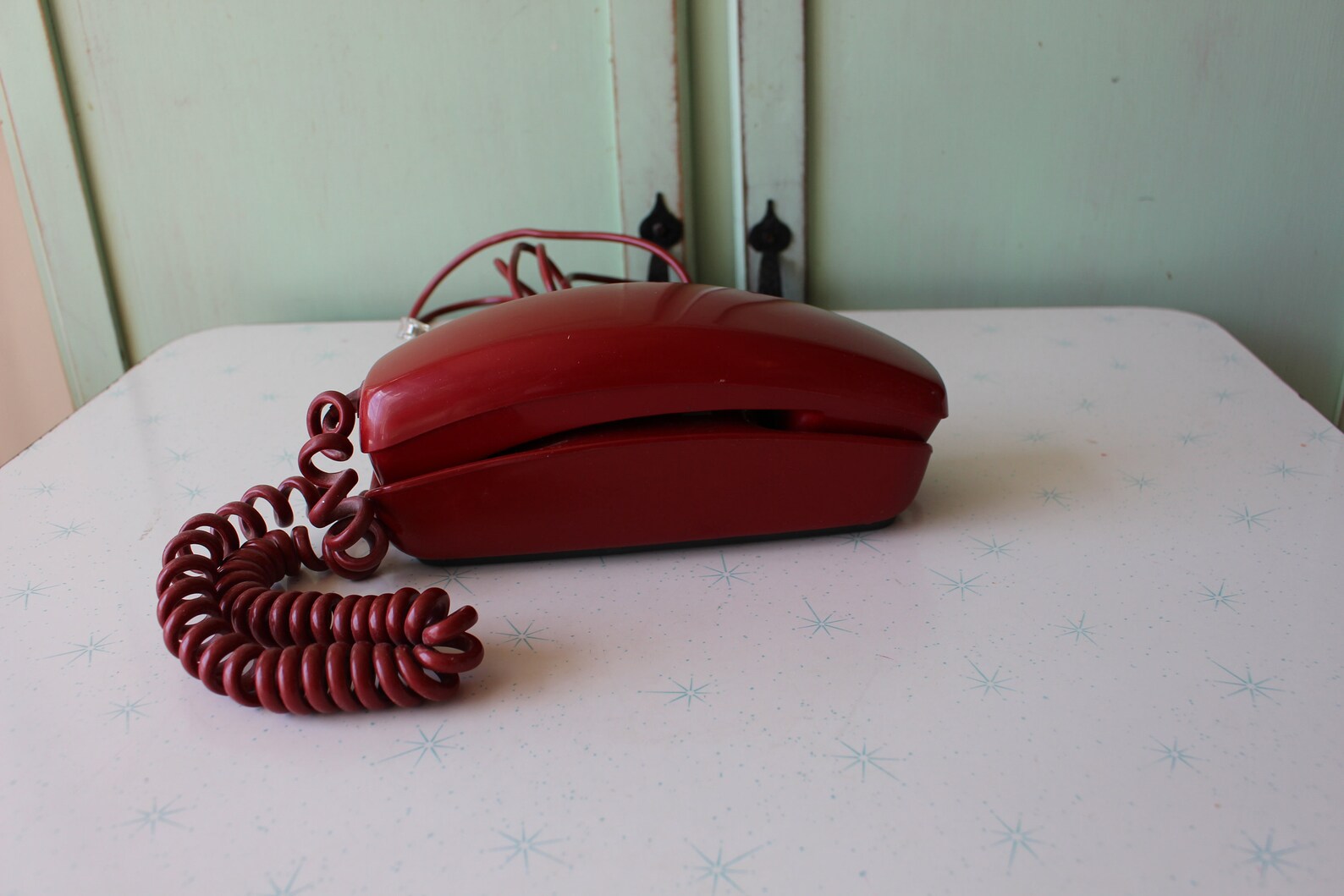 1970s 1980s RETRO RED Telephone...atomic. Rad. 70s 80s Phone. - Etsy