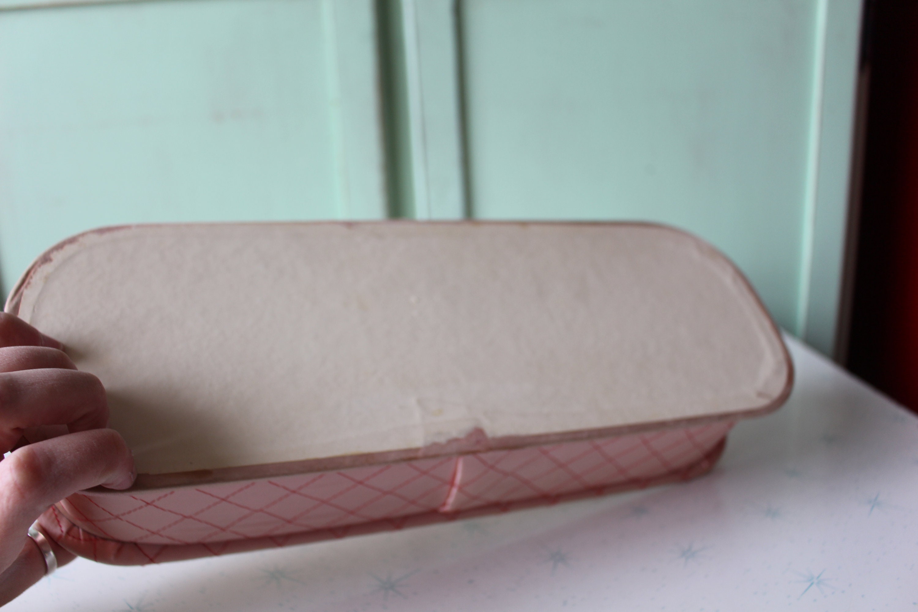 1960s 1970s Pink Jewelry Box...threads. sew. craft. groovy. | Etsy