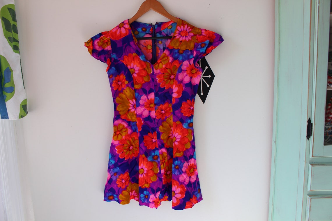 1960s Vintage MOD GIRL Dress..size Xs Small Womens..pink. - Etsy