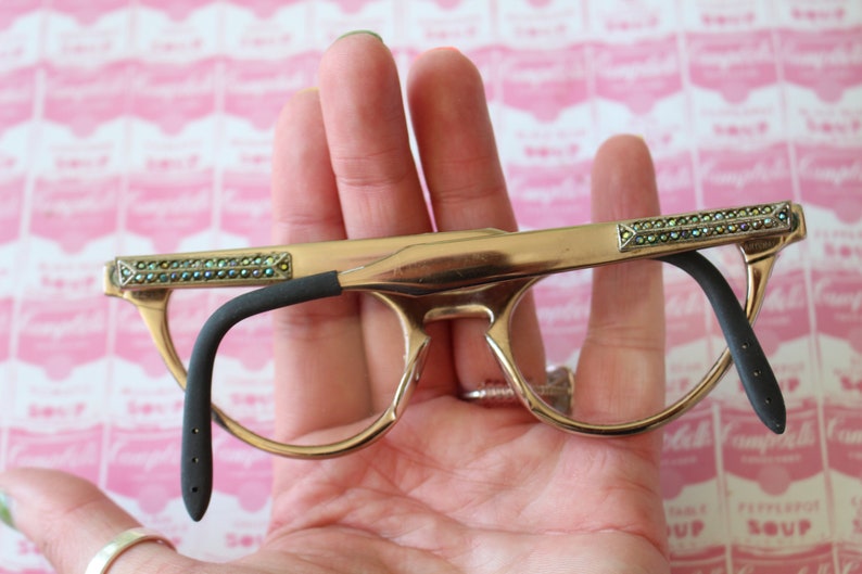 50s 60s Vintage Cat Eye Glasses Vintage Eyewear Fancy Cat Etsy