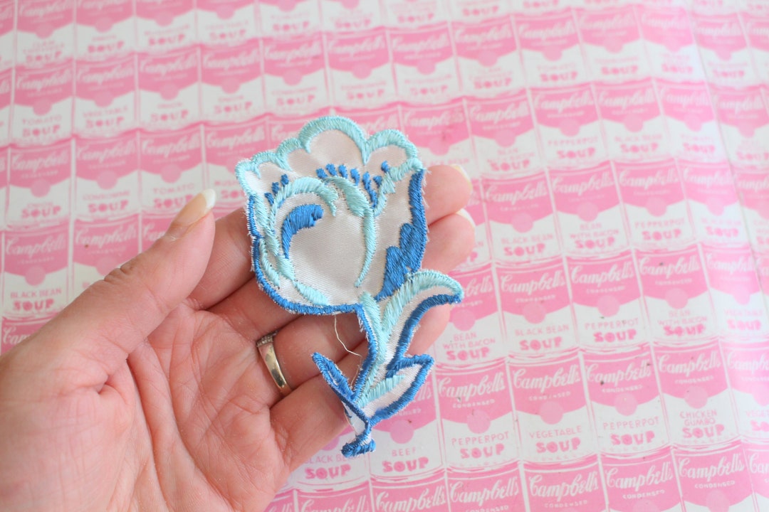 1970s Vintage Tulip Flower Patch: Groovy Retro Kitsch - Etsy