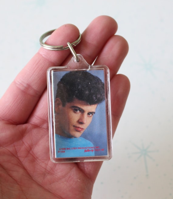 1990s NEW KIDS on the BLOCK Rare Keychain....retro. j… - Gem