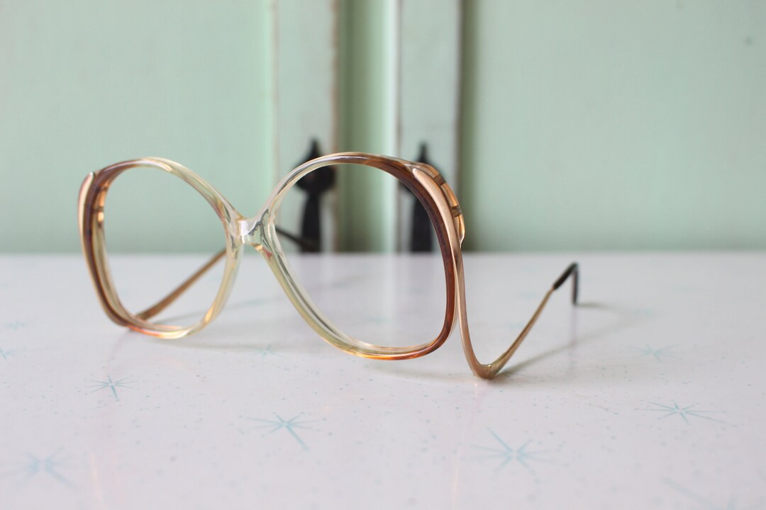1960s 1970s Vintage Oversized Mod Glasses....vintage Eyewear. Fancy ...