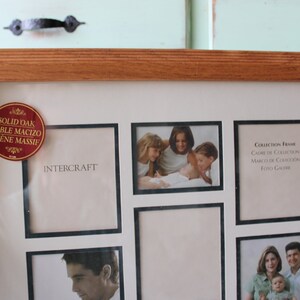 HUGE 1970s 80s Wooden Collage Vanity Picture Frame....70s Home. Novelty ...