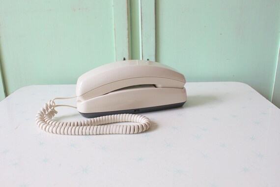 1970s 1980s Beige Cream Rotary Telephone....retro. Diner. Rad. - Etsy