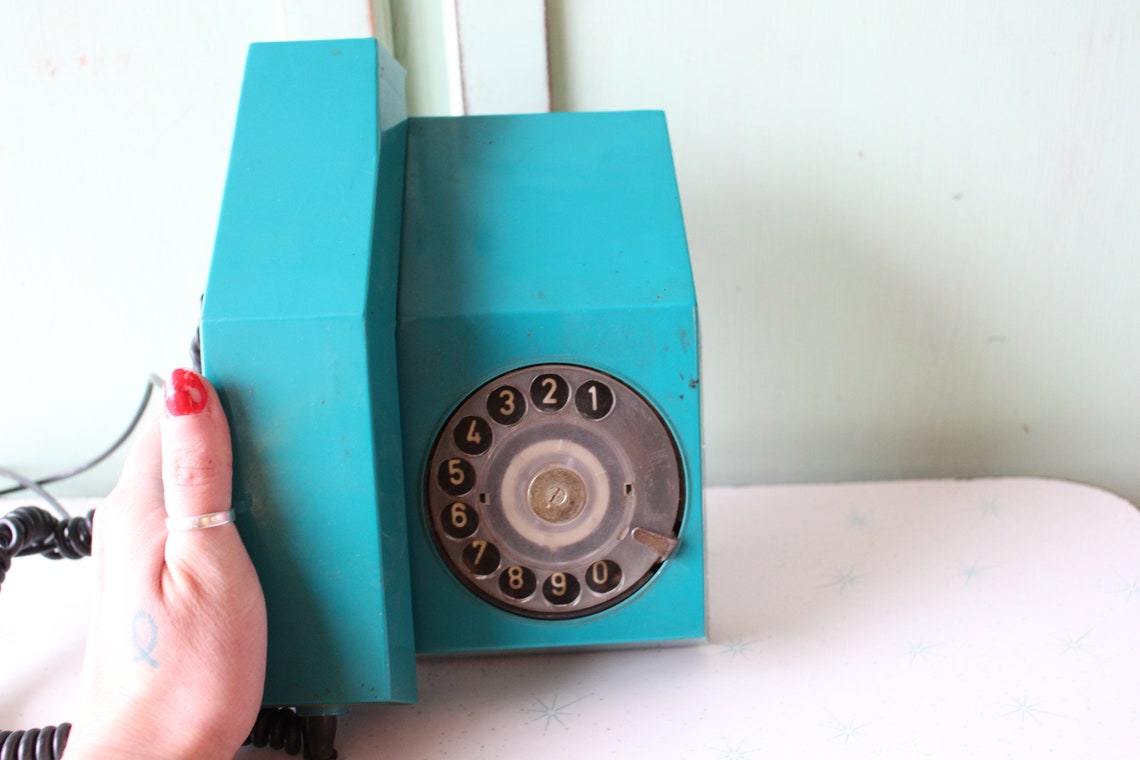 1970s 80s RETRO Telephone...atomic. Rad. 1970s Phone. - Etsy