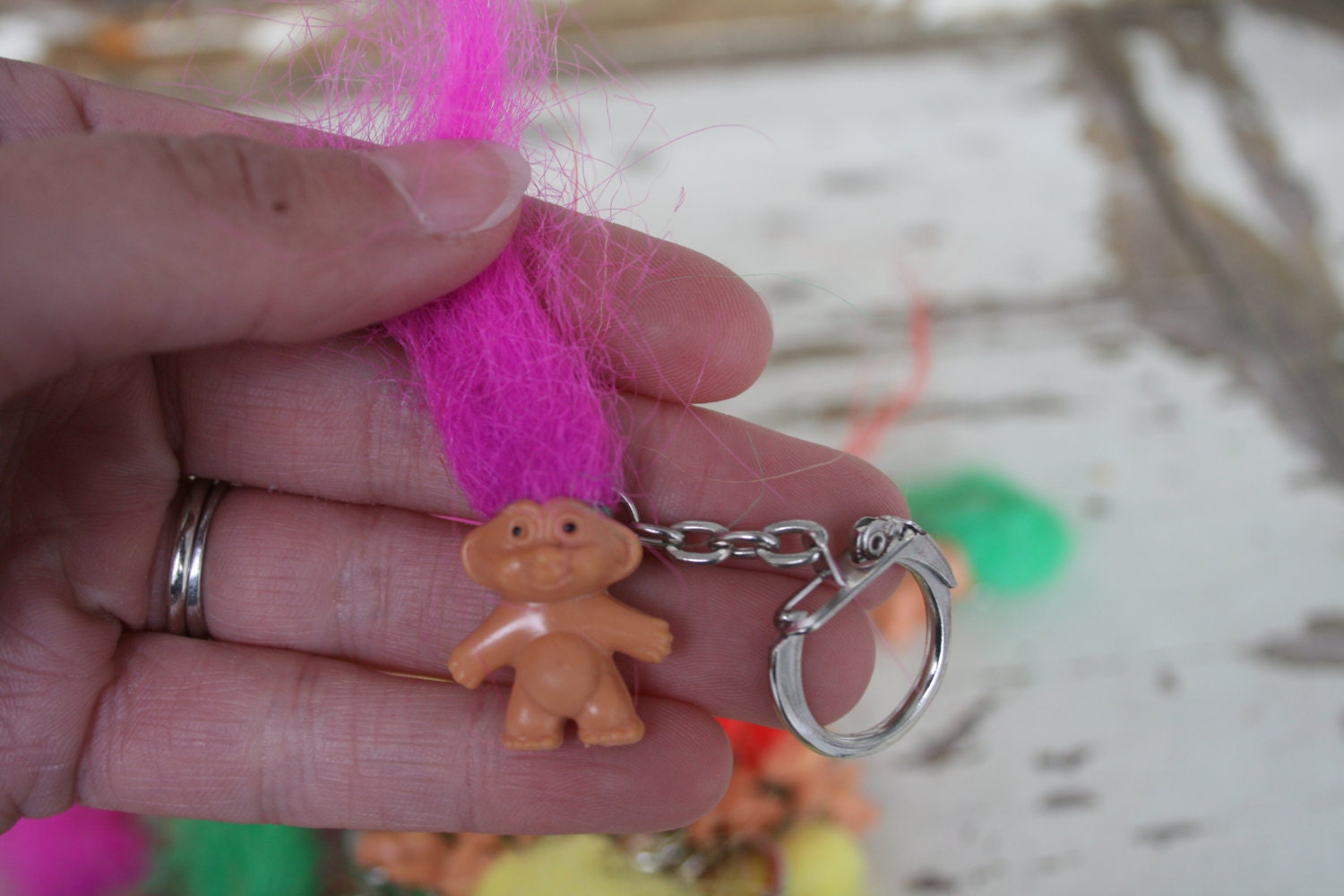 Vintage TROLLS Doll Keychains...collectible. Troll. 1980s. - Etsy