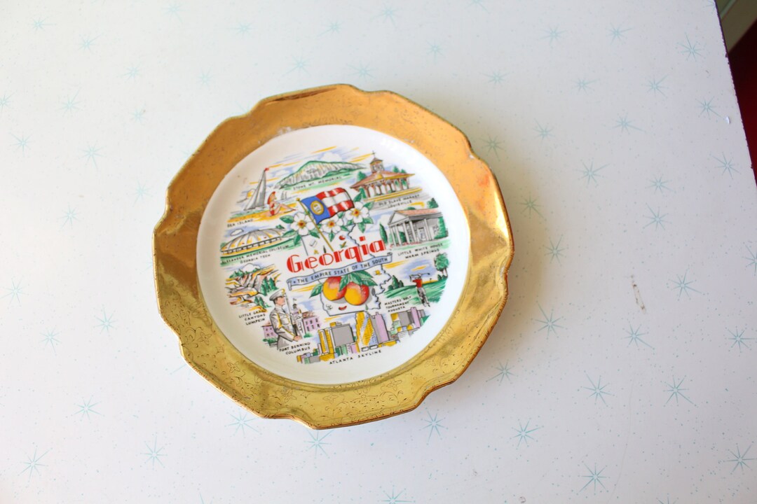 Vintage Georigia the Empire State of the South Collectible - Etsy