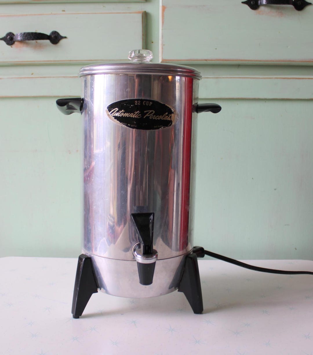1970s Vintage Electric Percolator Coffee Maker: Atomic Kitsch ...