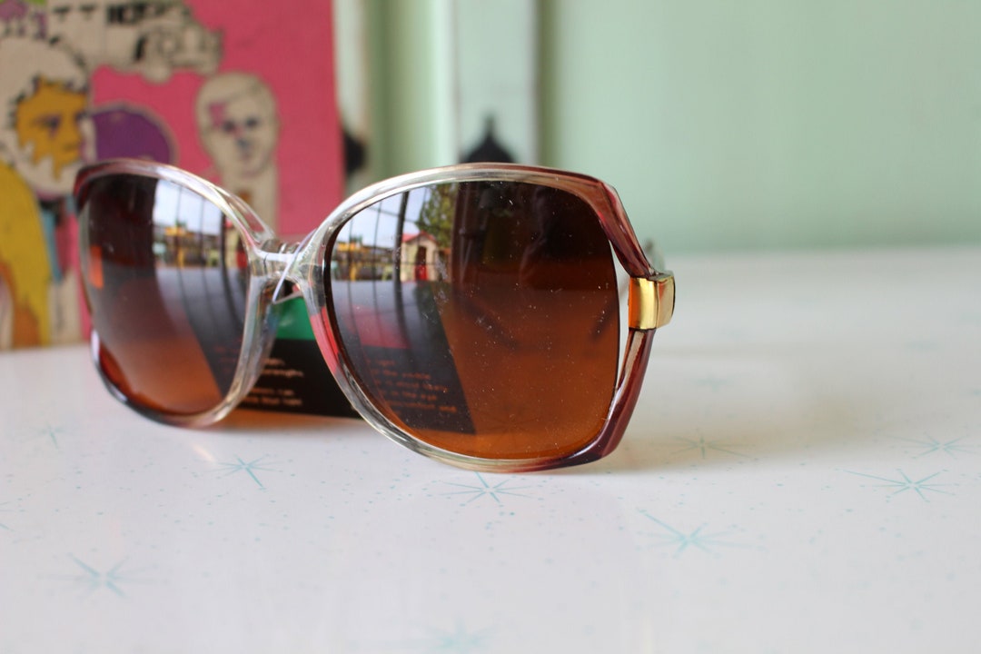 80s MOD GIRL NOS Sunglasses....blue Blockers. Oversized. Retro. Hipster ...