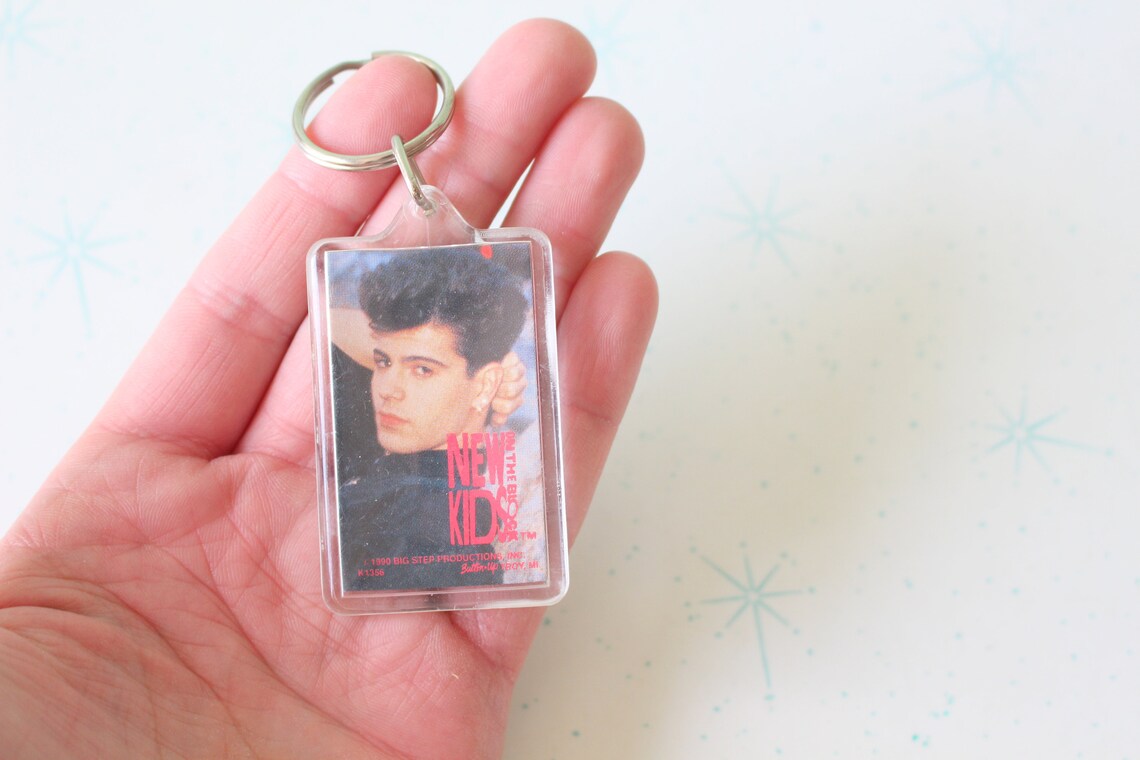 1990s New Kids on the Block Keychain: Vintage NKOTB Collectible - Etsy