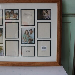HUGE 1970s 80s Wooden Collage Vanity Picture Frame....70s Home. Novelty ...