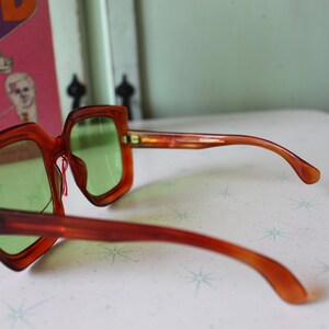 1960s 1970s Hexagon MOD GIRL Sunglasses....groovy. Hip. Retro. Hipster ...