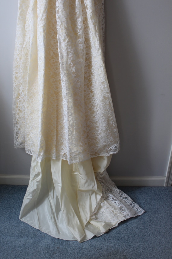 Vintage Lace Wedding Ruffled Victorian Dream Dress..s… - Gem