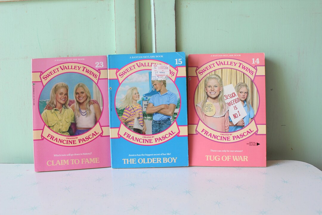 Vintage SWEET VALLEY Twins Book Set of 3....instant Collection. Sweet ...