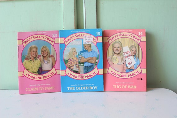 Vintage SWEET VALLEY Twins Book Set of 3....instant | Etsy