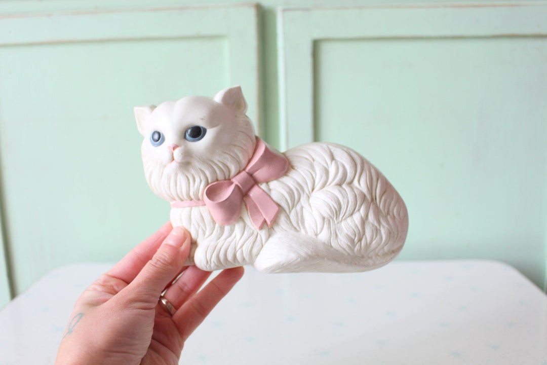 80s 90s Vintage CAT Wall Art Picture Decor....kitty Cat. Kitten. Kitsch ...