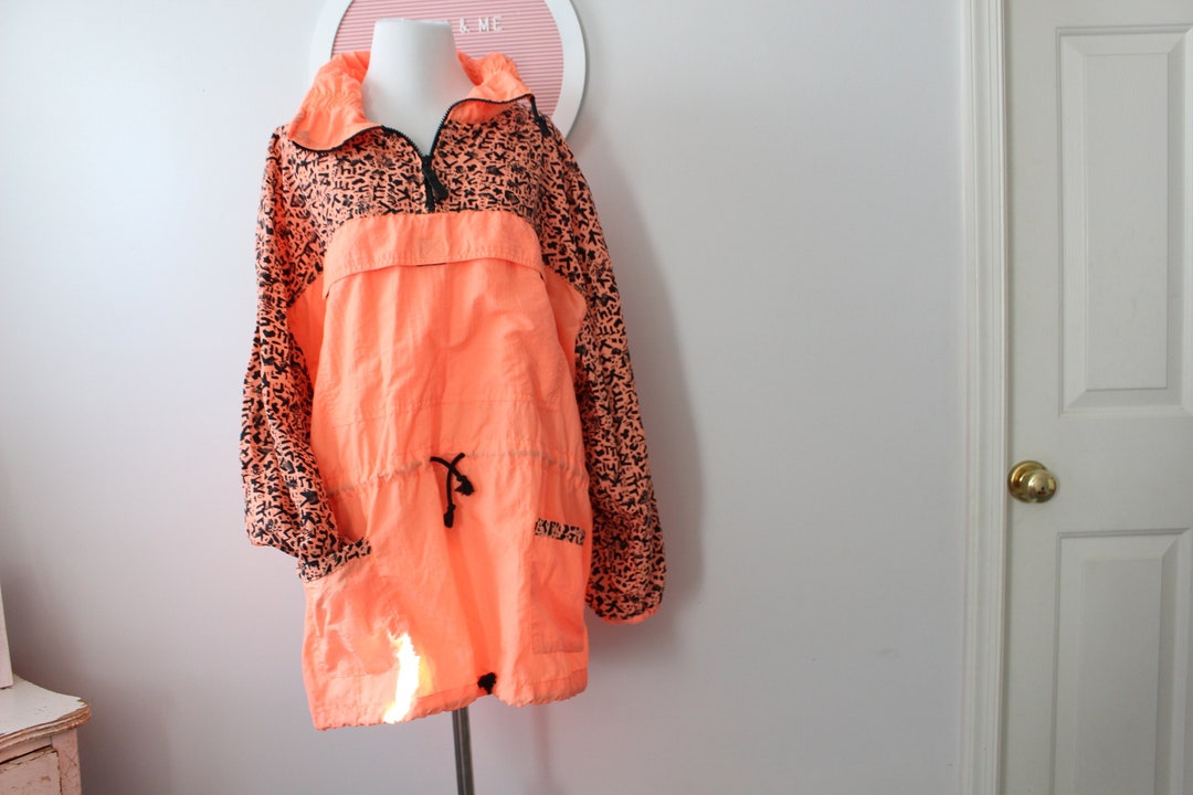 1980s NEON MESH Jacket..colorful. Bright. Retro. 1980s. 1990s. Rad. Fun ...