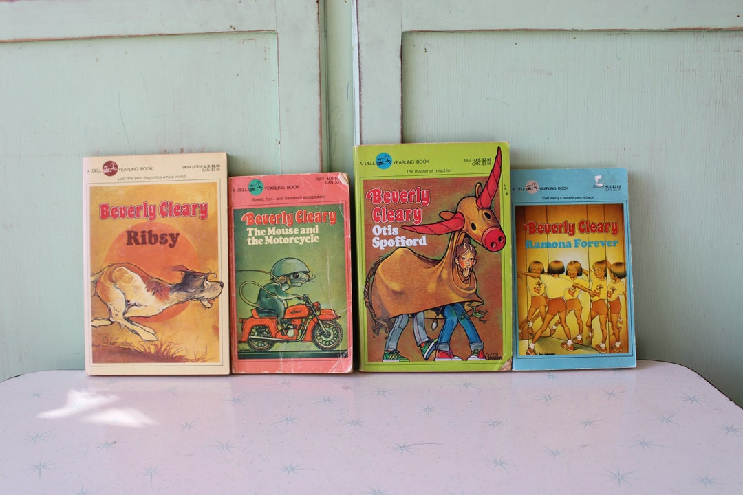 1988 Vintage BEVERLY CLEARY Book Set Lot..ramona Forever. 1980s Books ...