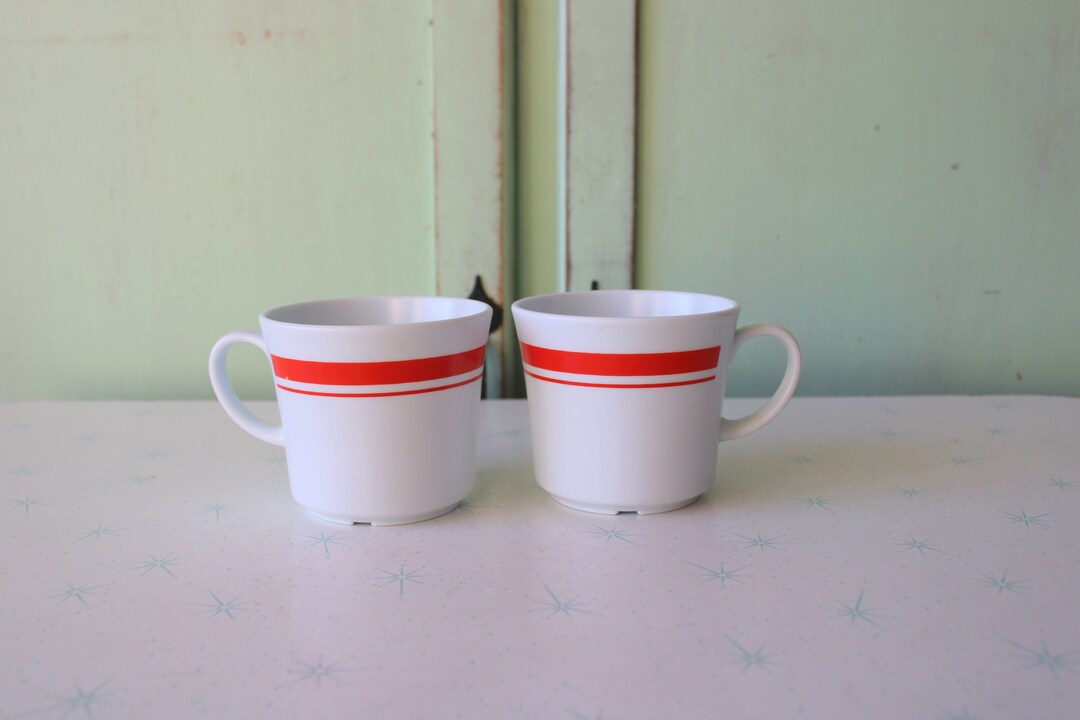 Vintage Atomic 1960s Mug Cup Set....vintage Home. Set. Gift. Kawaii ...