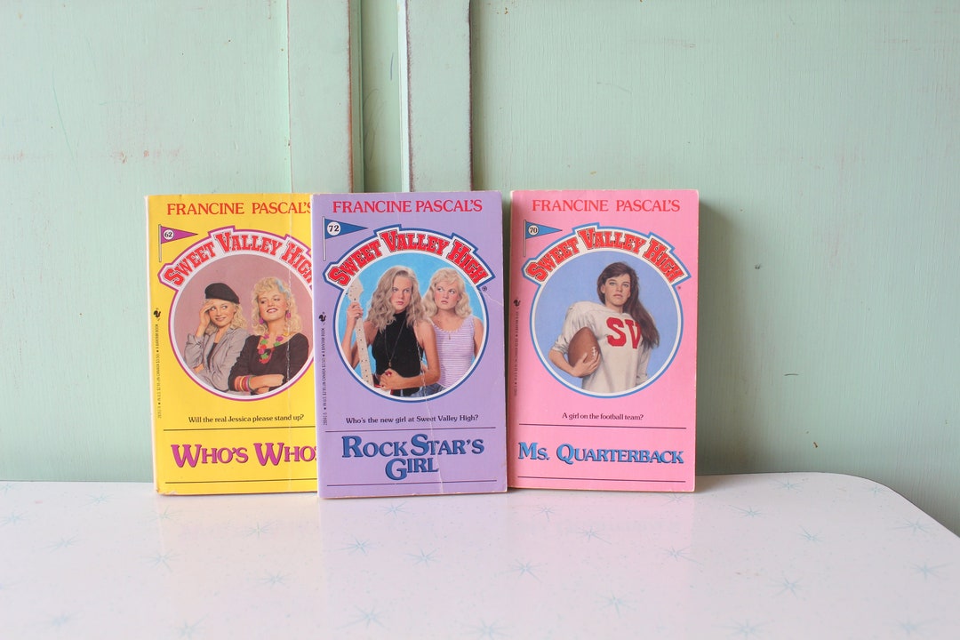 Vintage SWEET VALLEY Twins Book Set of 3....instant Collection. Sweet ...