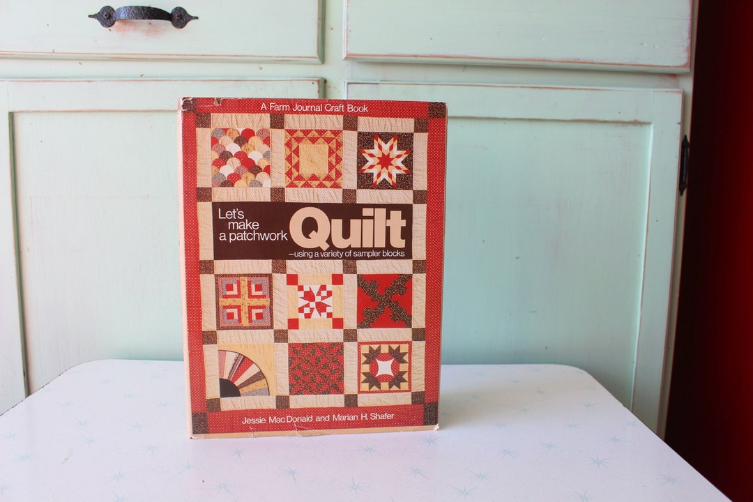 1970s Patchwork Quilting Groovy Mod Vintage Book.....diy. Retro. Crafts ...